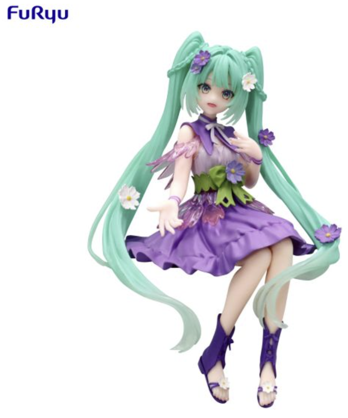 FuRyu - Hatsune Miku - Hatsune Miku Flower Fairy Cosmos Noodle Stopper ...