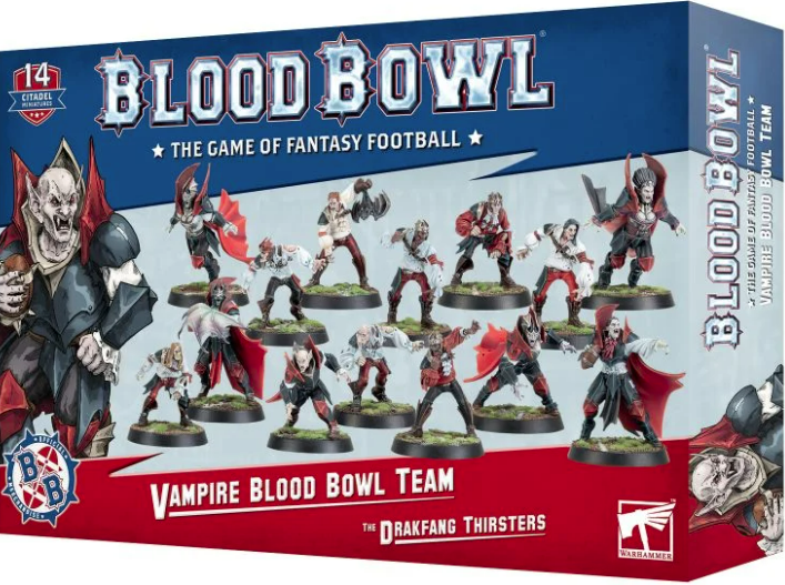 Blood Bowl - Team - Vampire - The Darkfang Thirsters – Gamers N Geeks