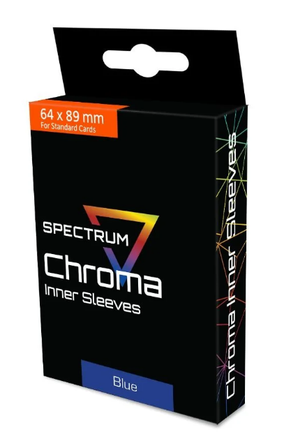 BCW - Standard Sleeves - Spectrum Chroma Inner Sleeves 100ct - Blue ...