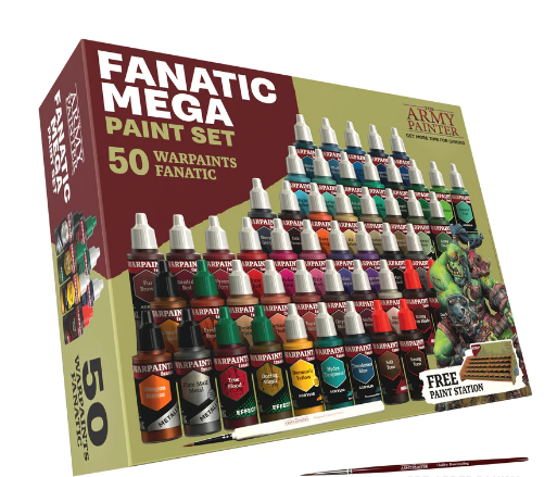 Army Painter - Paint Set - Warpaints Fanatic Mega Paint Set – Gamers N ...