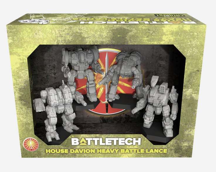 Battletech - House Davion Heavy Battle Lance Force Pack| Gamers N Geeks