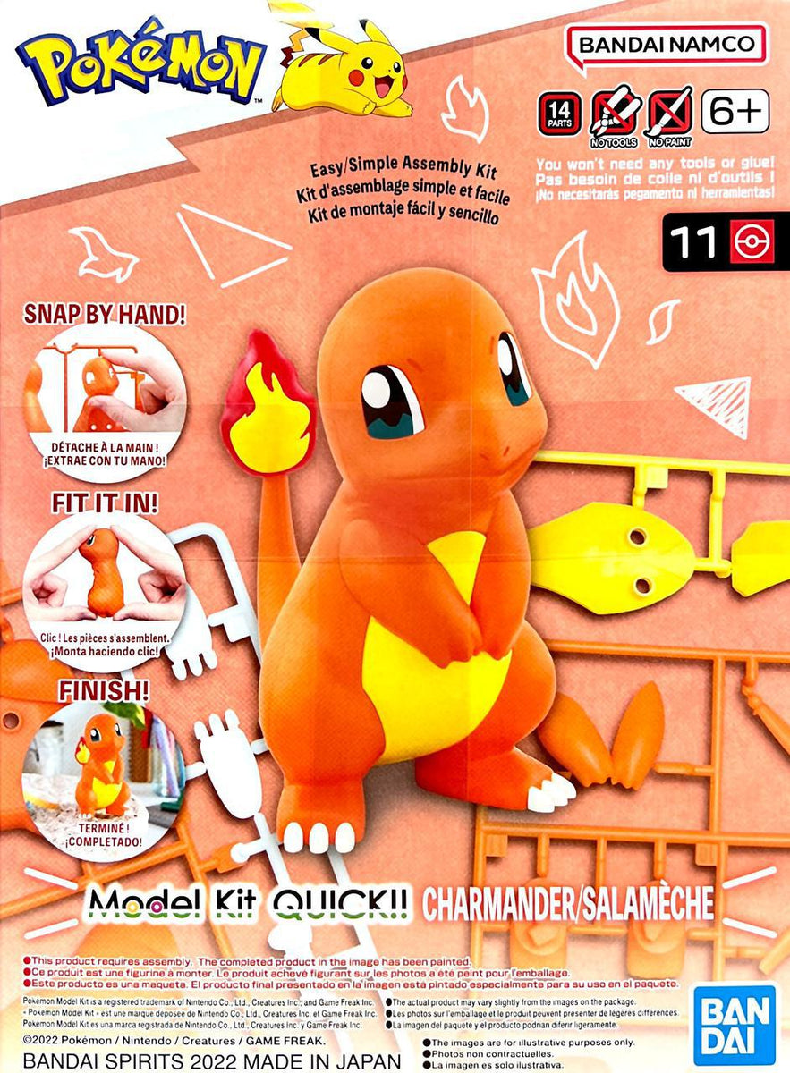 Bandai - Pokemon - Charmander Scale Model Kit| Gamers N Geeks